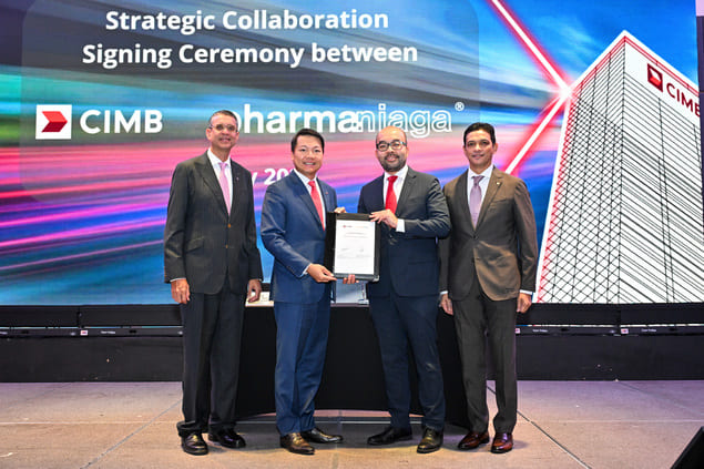 CIMB inks a collaboration with Pharmaniaga to enhance financial ...